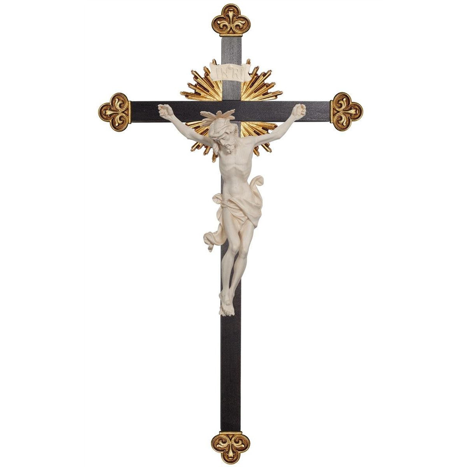 Baroque Wooden Corpus Cross – Catholic Religious Decoration - Etsy