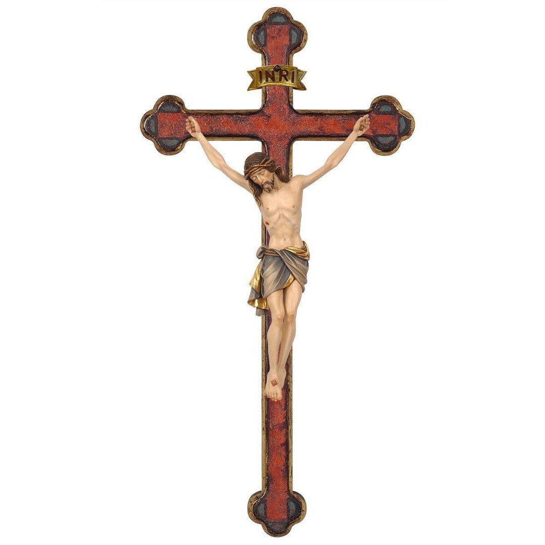 Baroque Cross Gold With Corpus Siena Wall Cross Catholic Christian ...