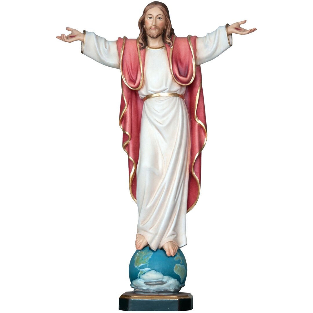 Resurrection of Jesus Wooden Statue - Religious Catholic Statues ...