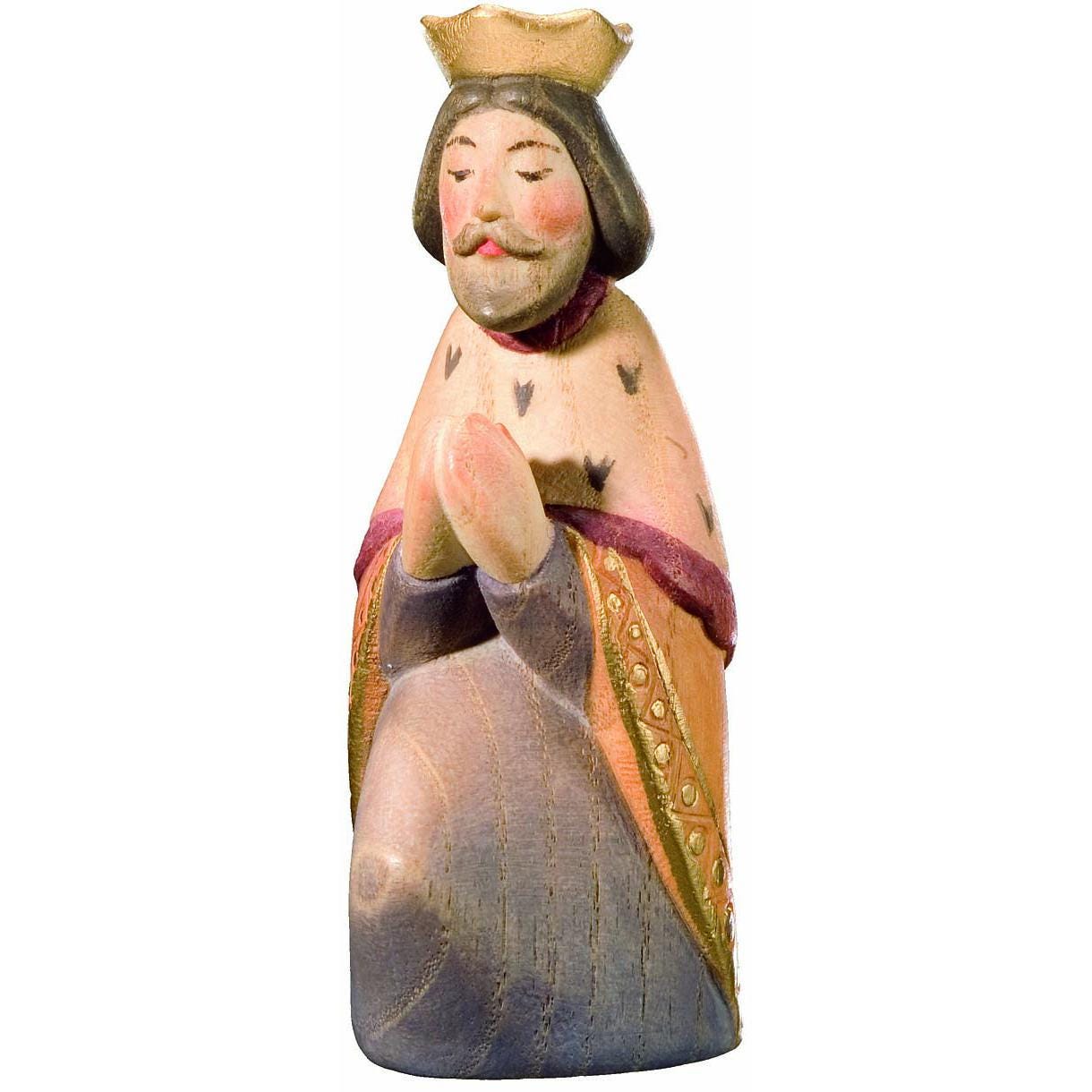 King Melchior Maple Wood Nativity Figurine – Hand-painted, 5.12 Inch - Etsy