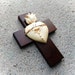 Wooden Wall Cross Sacred Heart of Jesus,religious Catholic Christian ...