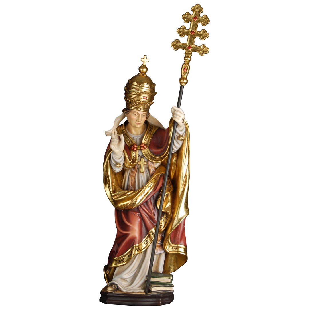 Saint Celestine V. Wooden Statue, Religious Statues, Catolic Statues ...