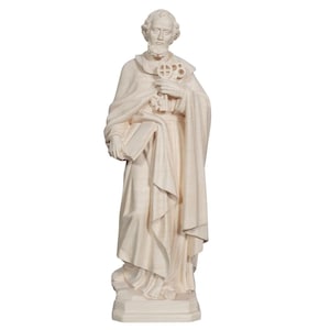St. Peter Wooden Statue, Life Size Saint Religious Statues Sculptures ...