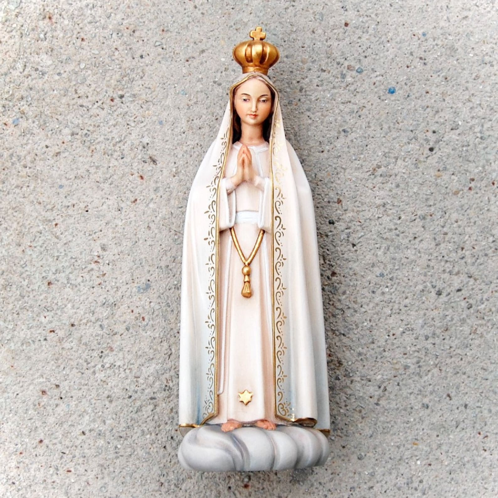 Our Lady of Fatima Wooden Statue, Virgin Mary Statue,life Size ...