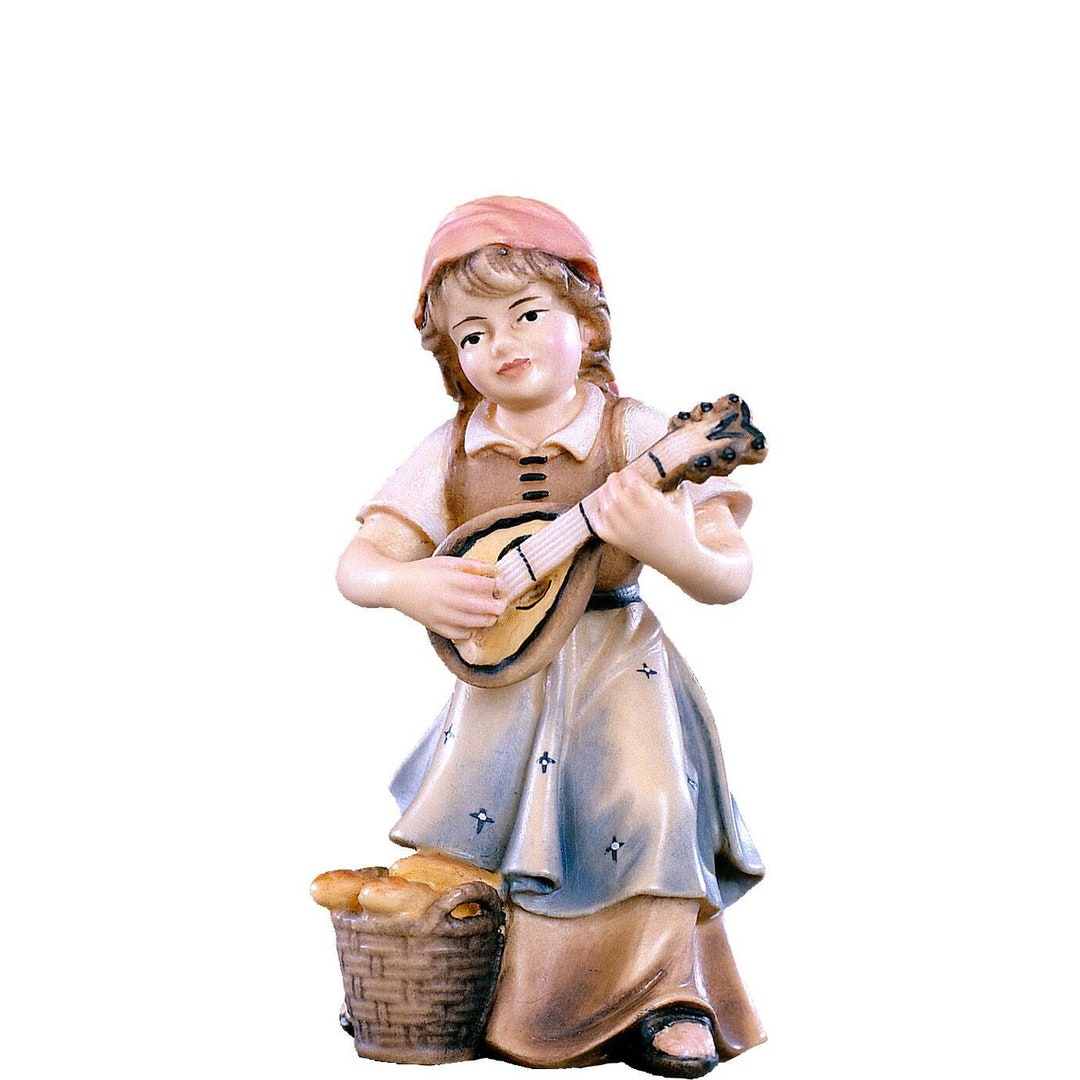 Girl With Mandolin - Dolomite Religious Gift, Church Supplies ...