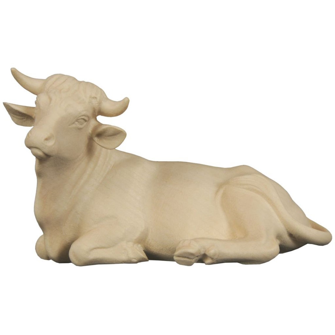Hand Carved Maple Wood Lying Ox – Nativity Figurine - Etsy