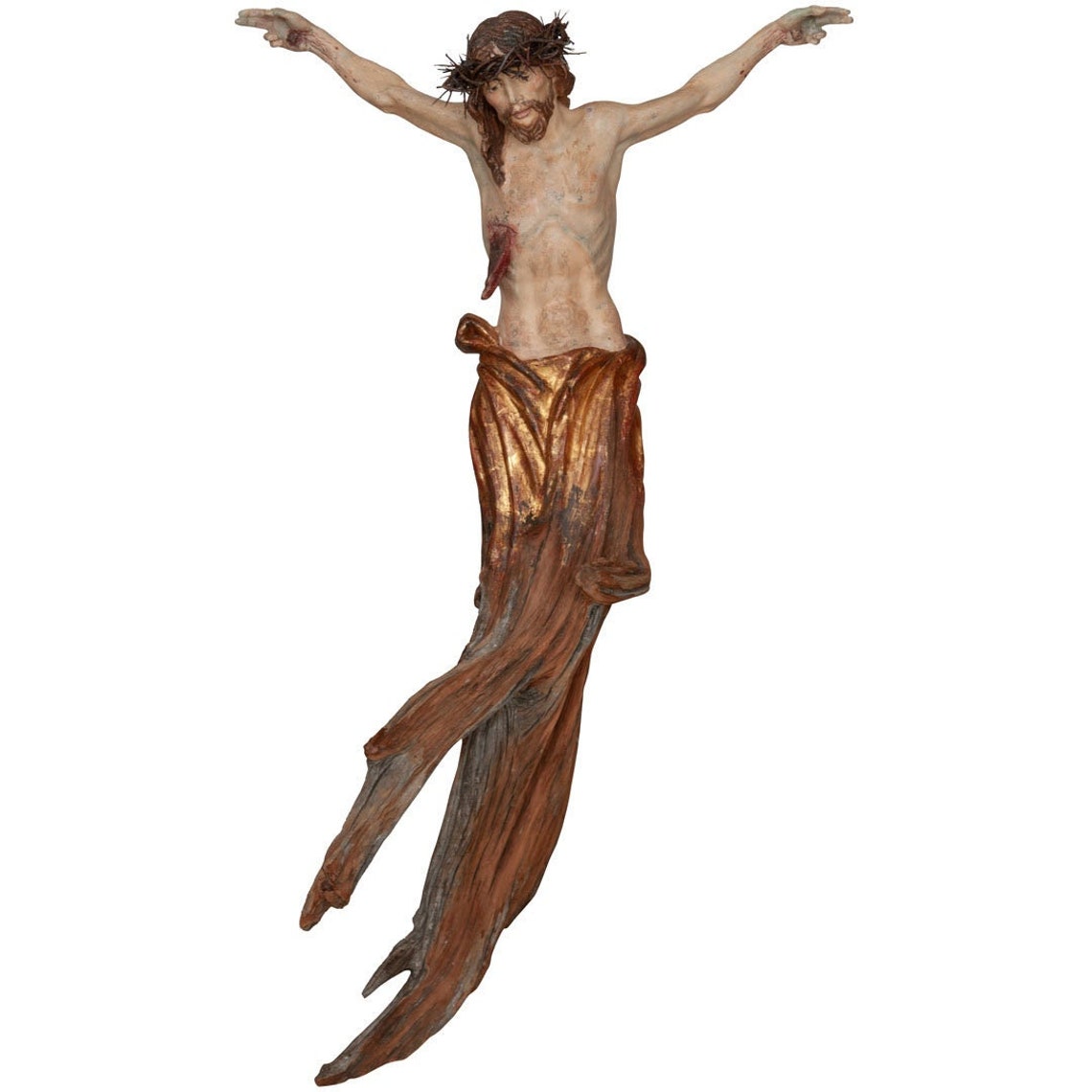 Dolomites Corpus With Thorn Crown Root Sculpture Religious - Etsy