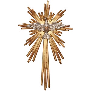 Holy Spirit With Long Halo - Religious Catholic Decoration, Religious ...