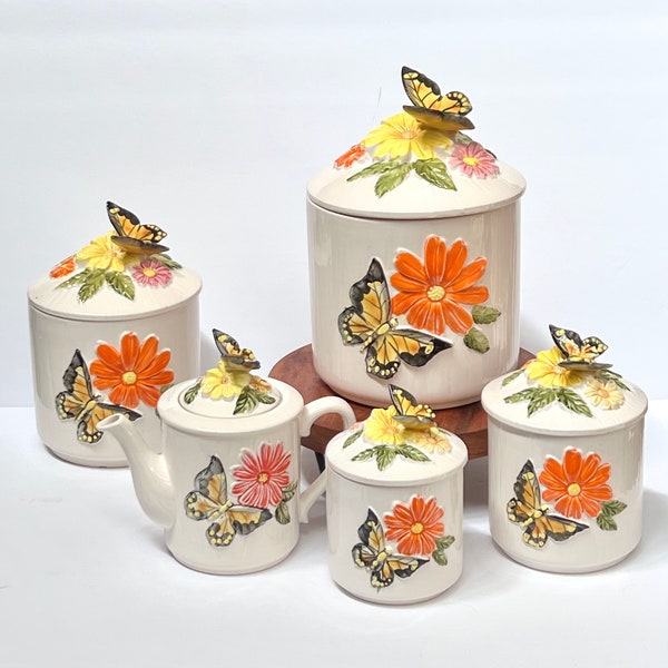 Daisy Canister Set - Etsy