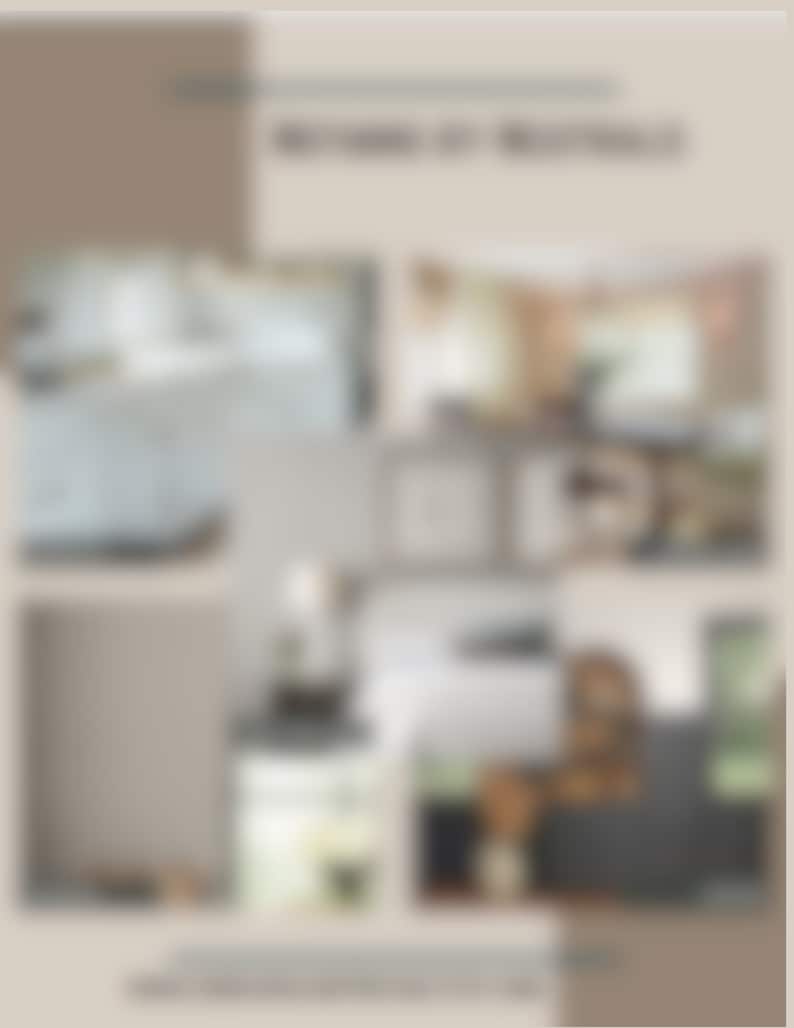 Boho Chic Paint Palette | Sherwin Williams | Professional Paint | Boho ...