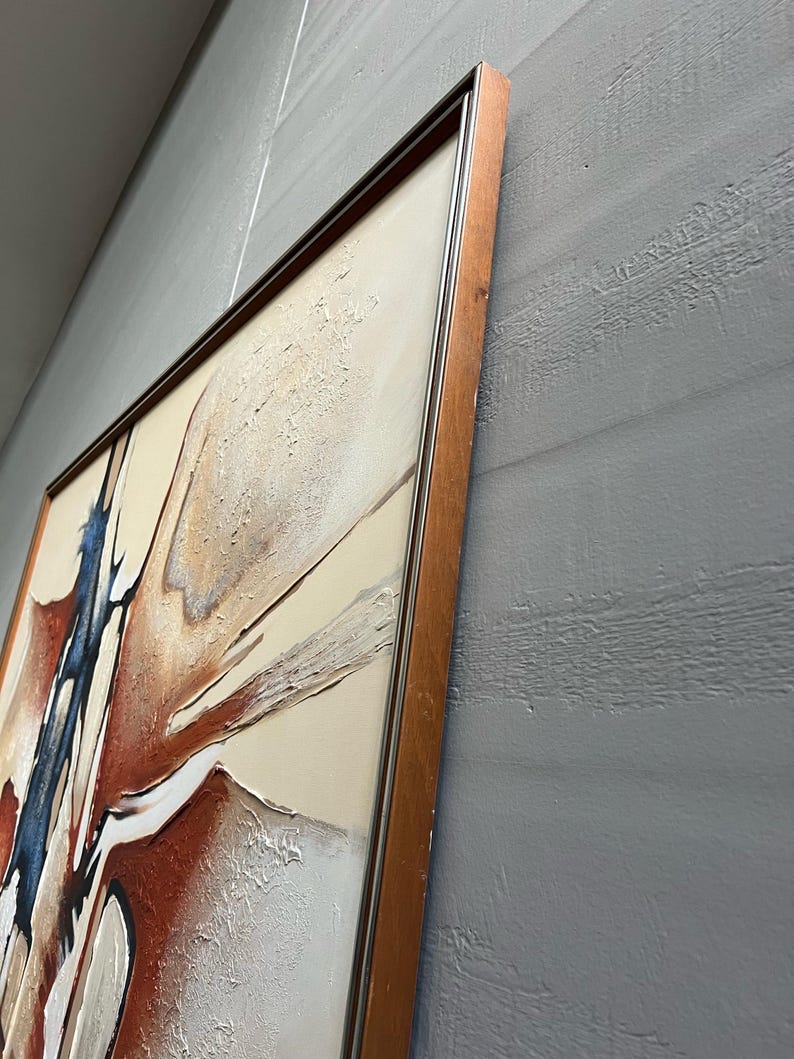 Vintage Signed Original MCM Abstract Art by Anderson Mid Century Modern ...