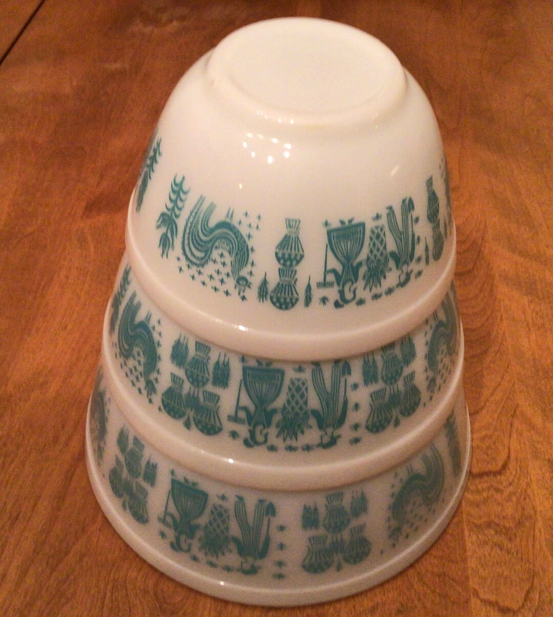 Pyrex Butterprint Amish Mixing Bowls 401 402 403 - Etsy