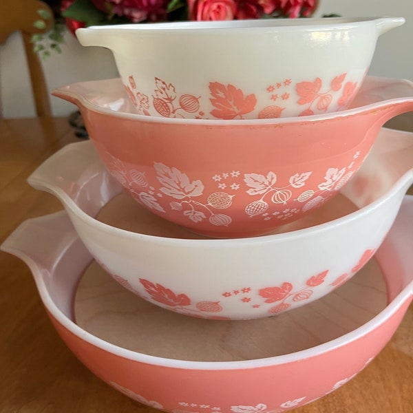 Pink Pyrex Bowls - Etsy