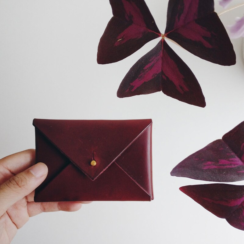 Mini Envelope Wallet - Etsy