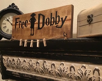 Free Dobby Sign | Etsy