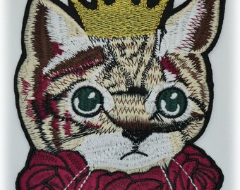 Embroidered cat | Etsy