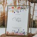 Colorful Bright Floral Custom Sign Template, Custom Sign Template ...