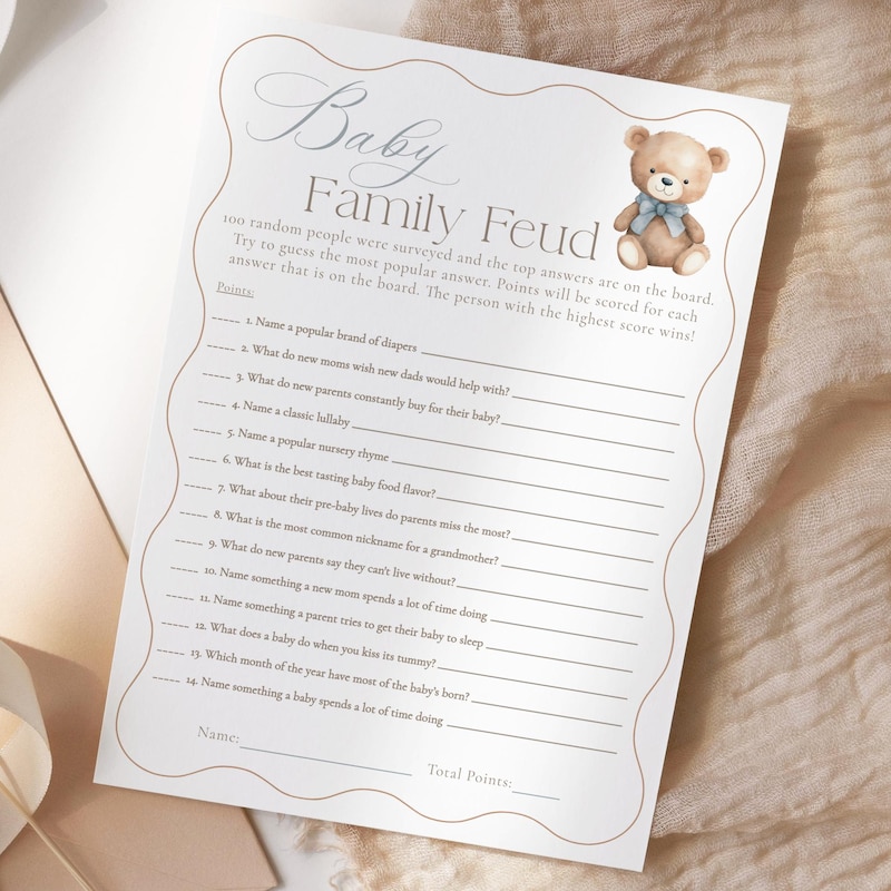 Family Feud Board Signs - Etsy