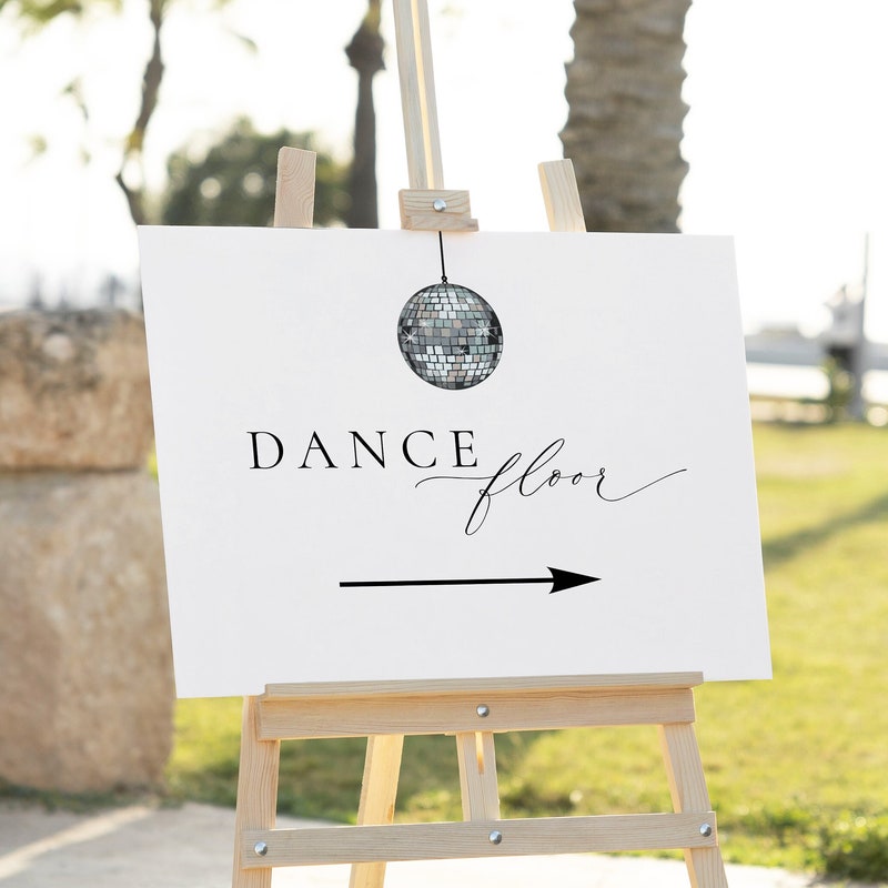 Dance Floor Sign - Etsy