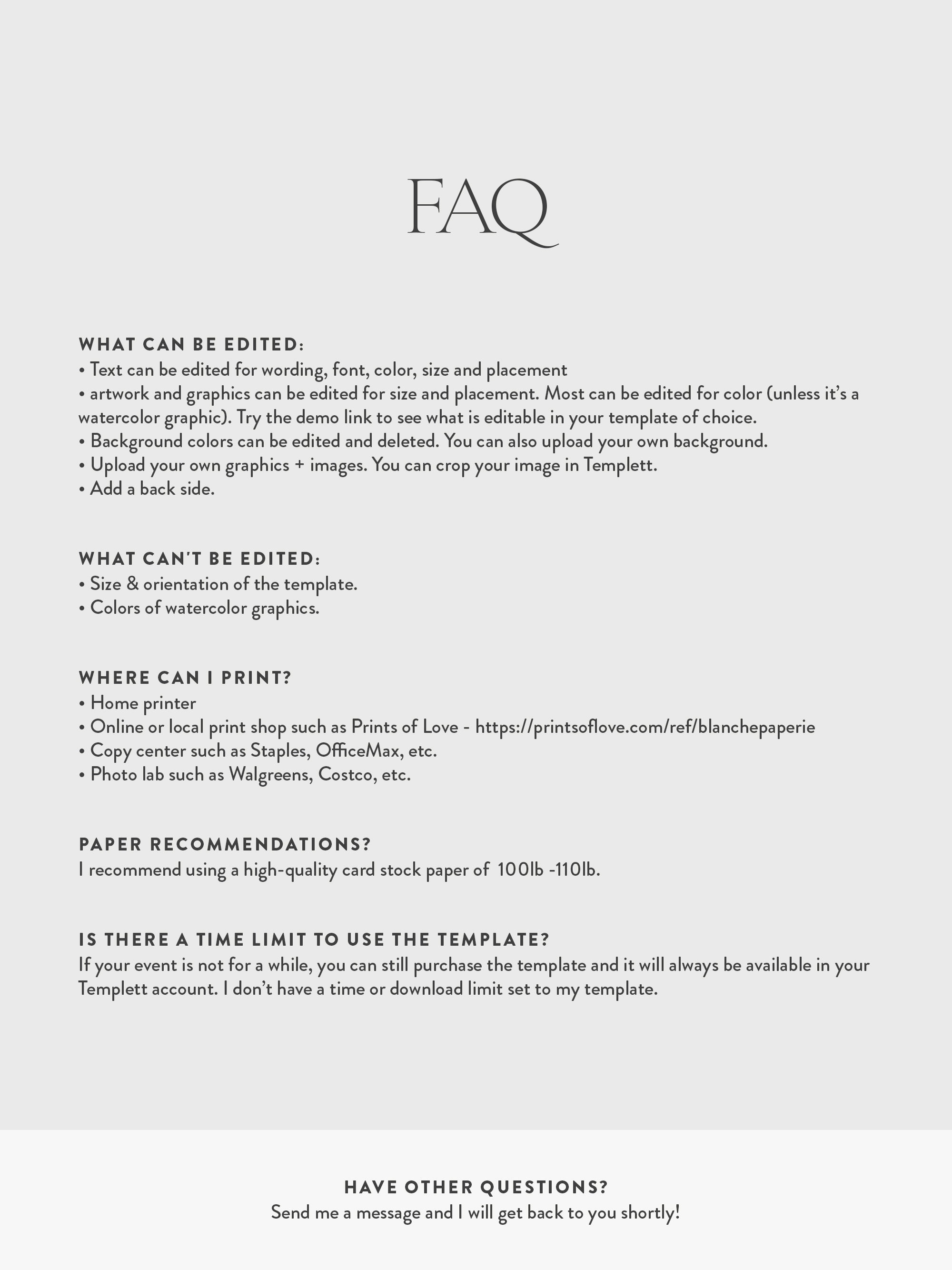 Unplugged Ceremony Card Wedding Template Round Square - Etsy