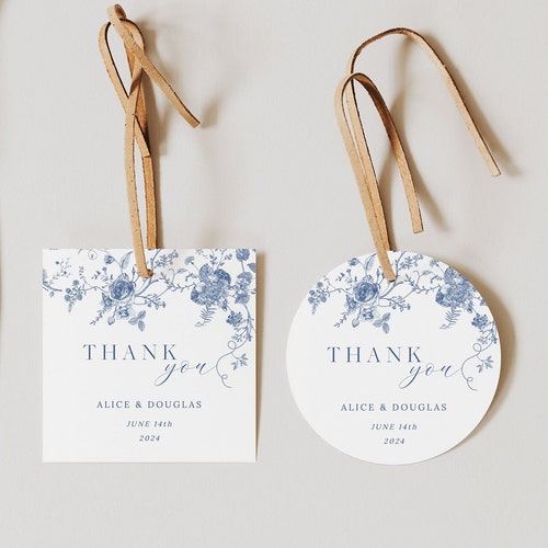 Wedding Gift Bag Tag Template Printable Wedding Welcome Tags - Etsy