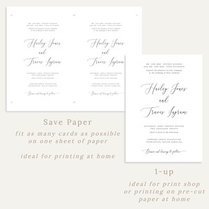 Elegant Place Cards and Menu Wedding Set Gray Place Card and | Etsy