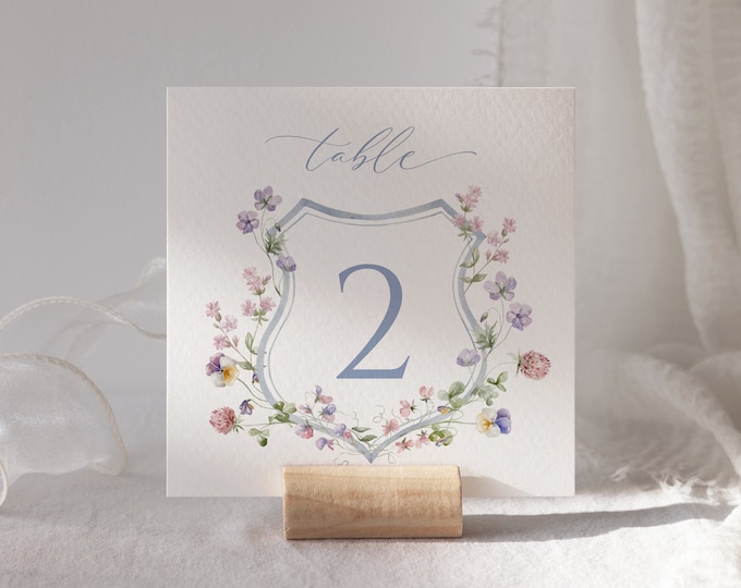 Square Table Numbers, Wedding Table Numbers, Party Table Numbers ...