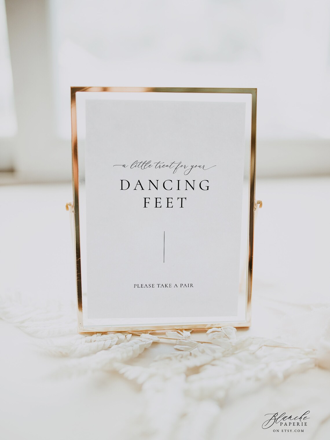 Wedding Dancing Feet Sign Template Printable Flip Flops Sign - Etsy