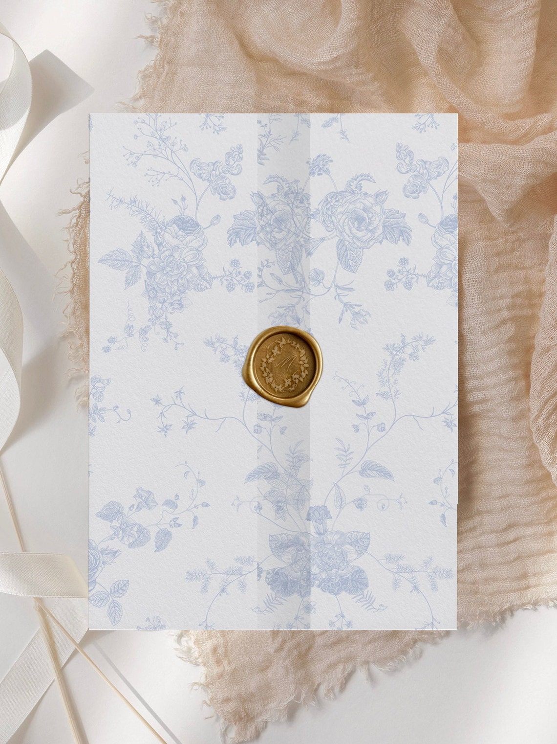 Printable Vellum Wrap Vellum Jacket Printable DIY Vellum - Etsy