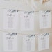 Lavender Seating Chart, Lilac Greenery Wedding Seating, Hanging Seating ...
