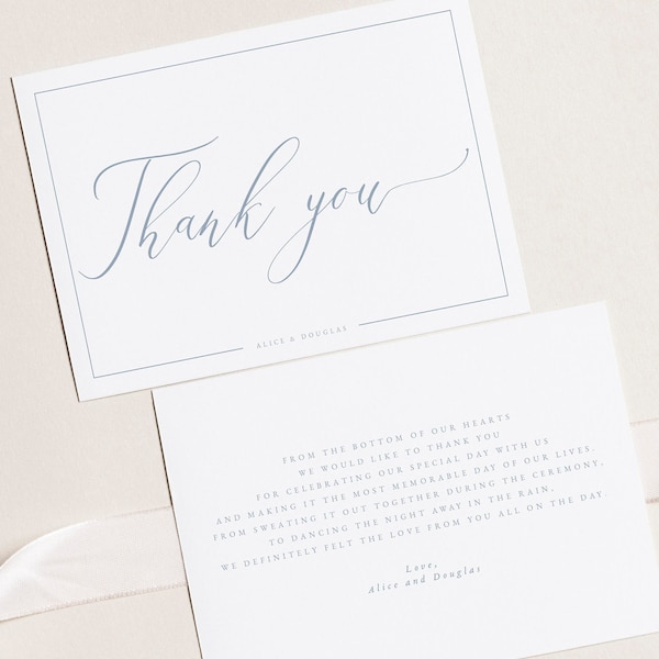 Modern Thank You - Etsy