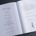 Program Booklet Wedding Ceremony Template Calligraphy Folded - Etsy
