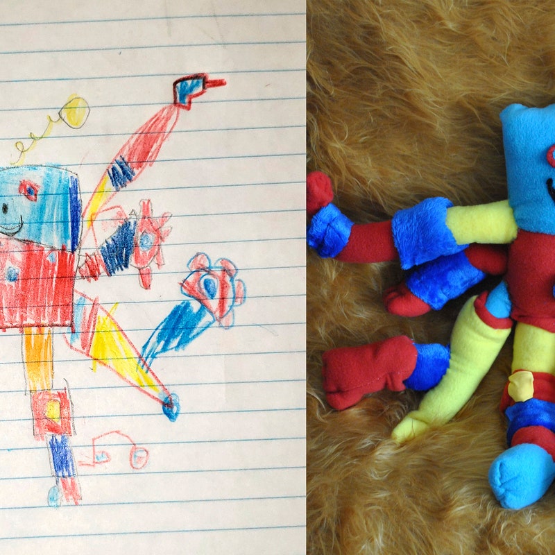 Drawing to Toy - Etsy