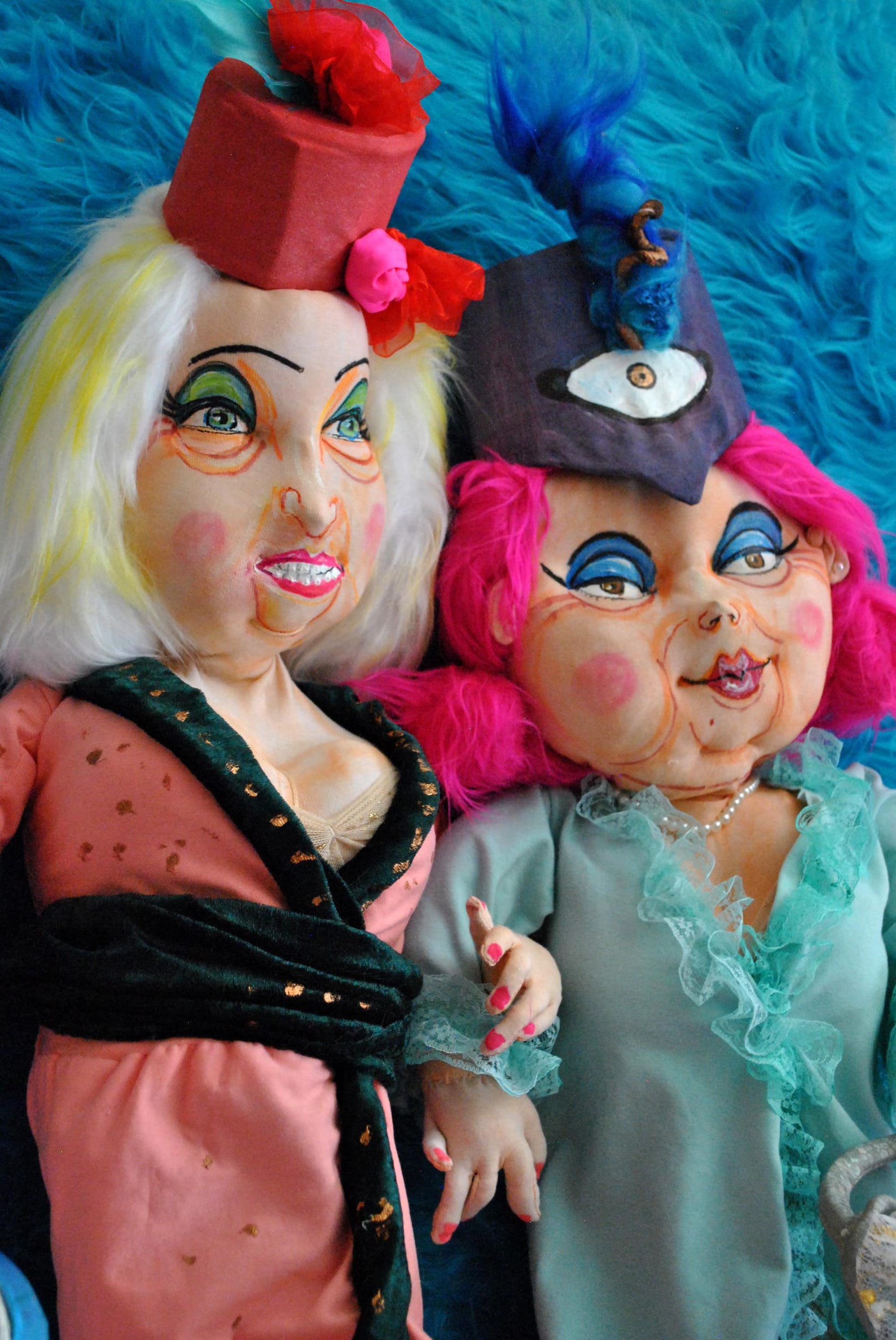Coraline Jones, April Spink and Miriam Forcible Realistic Cloth Dolls ...