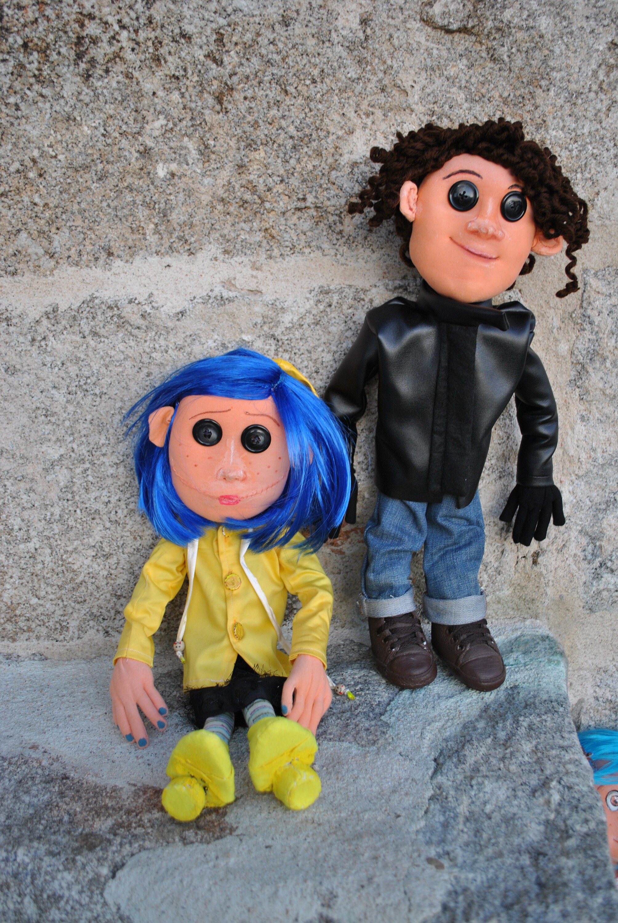 Wybie Lovat Doll Ooak Toy With Button Eyes Coraline Jones - Etsy UK