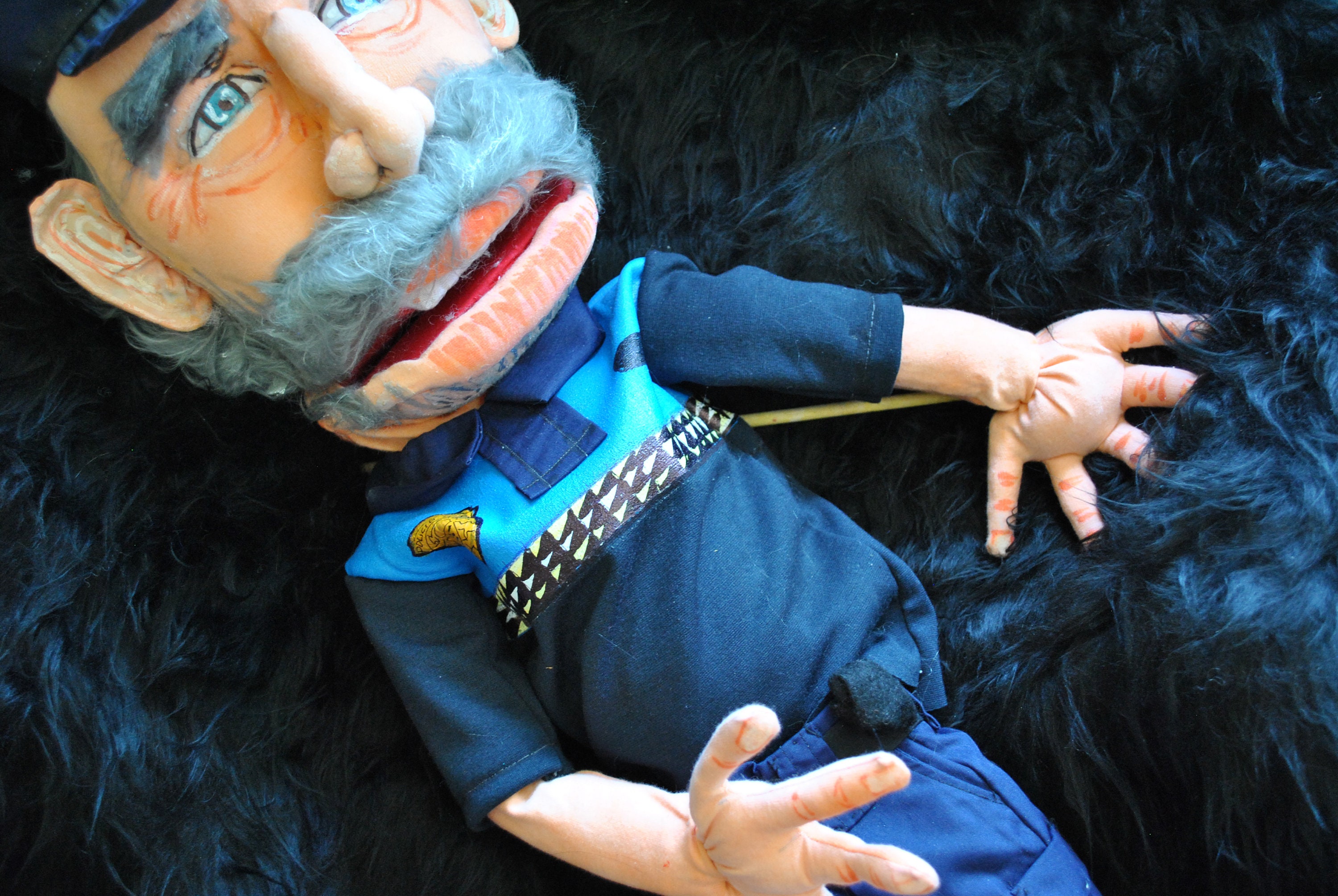 Custom Puppet Just Like You, Realistic, Created From Photos, the Mouth ...