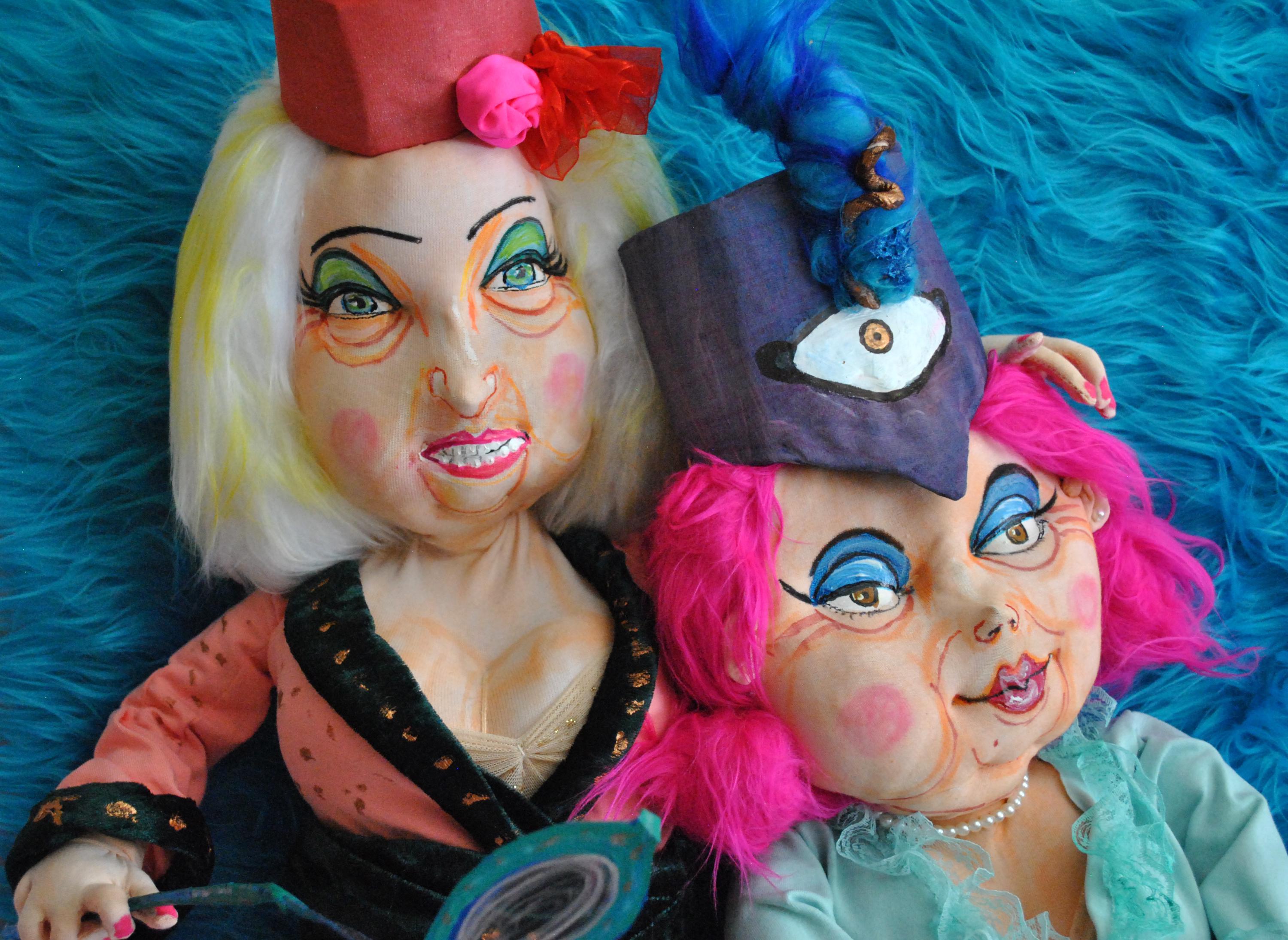 Coraline Jones, April Spink and Miriam Forcible Realistic Cloth Dolls ...
