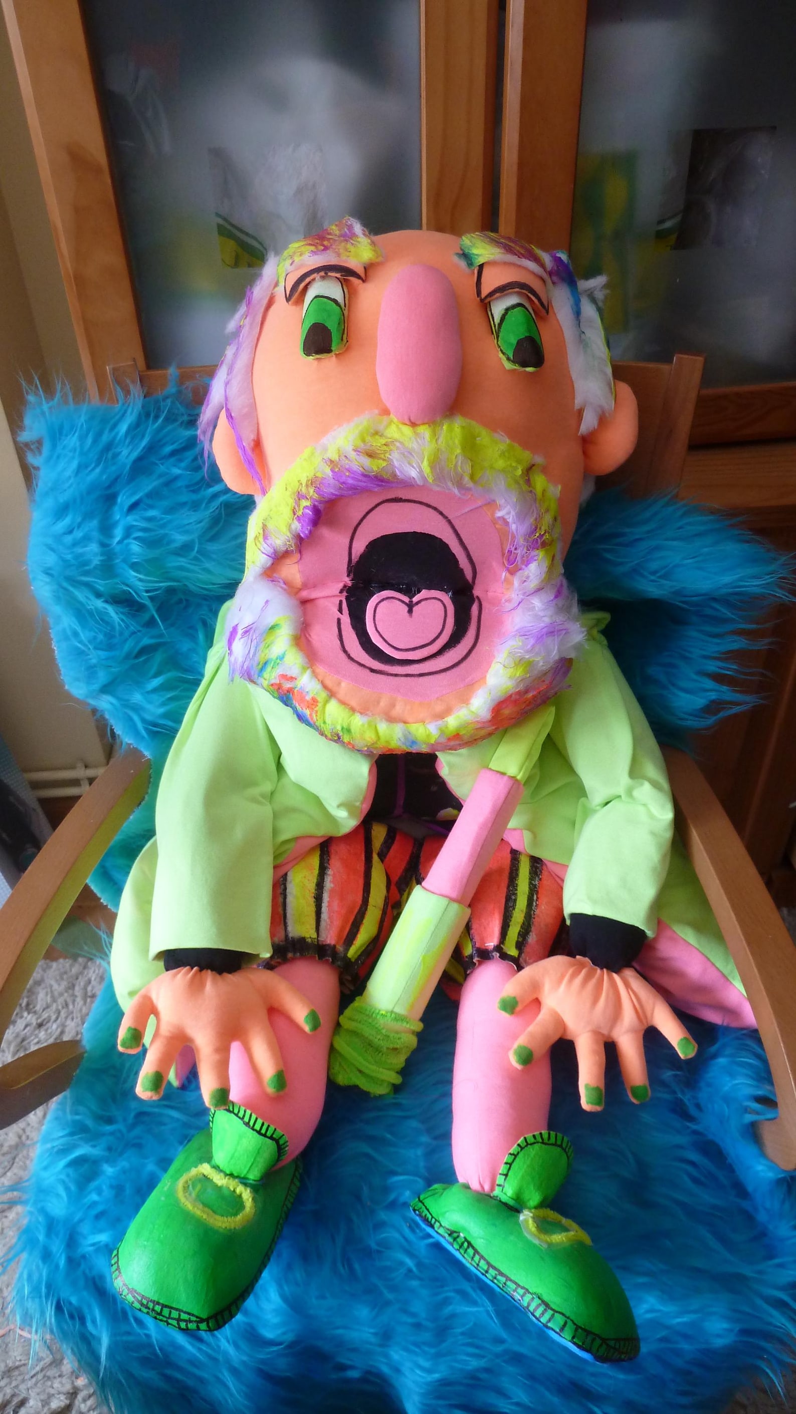 Custom Puppet Just Like You, Realistic, Created From Photos, the Mouth ...