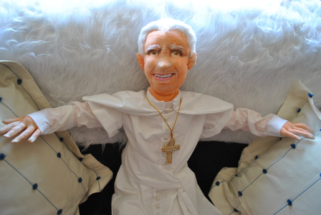 Pope Benedict XVI Custom Cloth Doll, 4 Feet, Jointed, Realistic ...