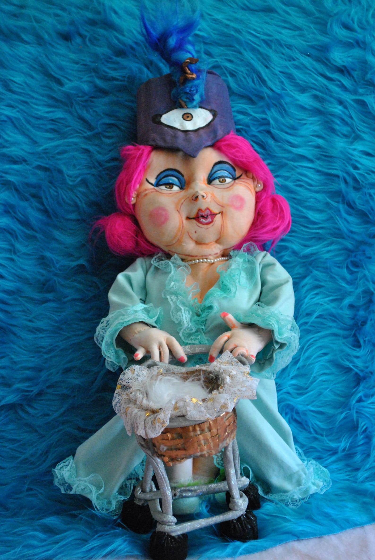 Coraline Jones, April Spink and Miriam Forcible Realistic Cloth Dolls ...