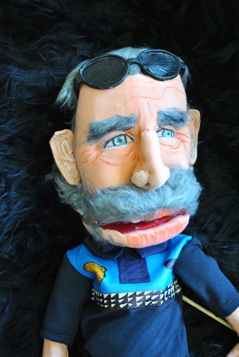 Custom Puppet Just Like You, Realistic, Created From Photos, the Mouth ...