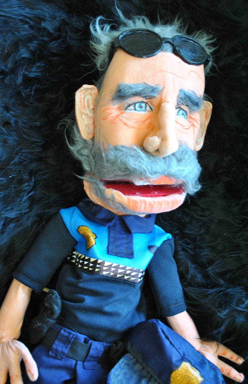 Custom Puppet Just Like You, Realistic, Created From Photos, the Mouth ...