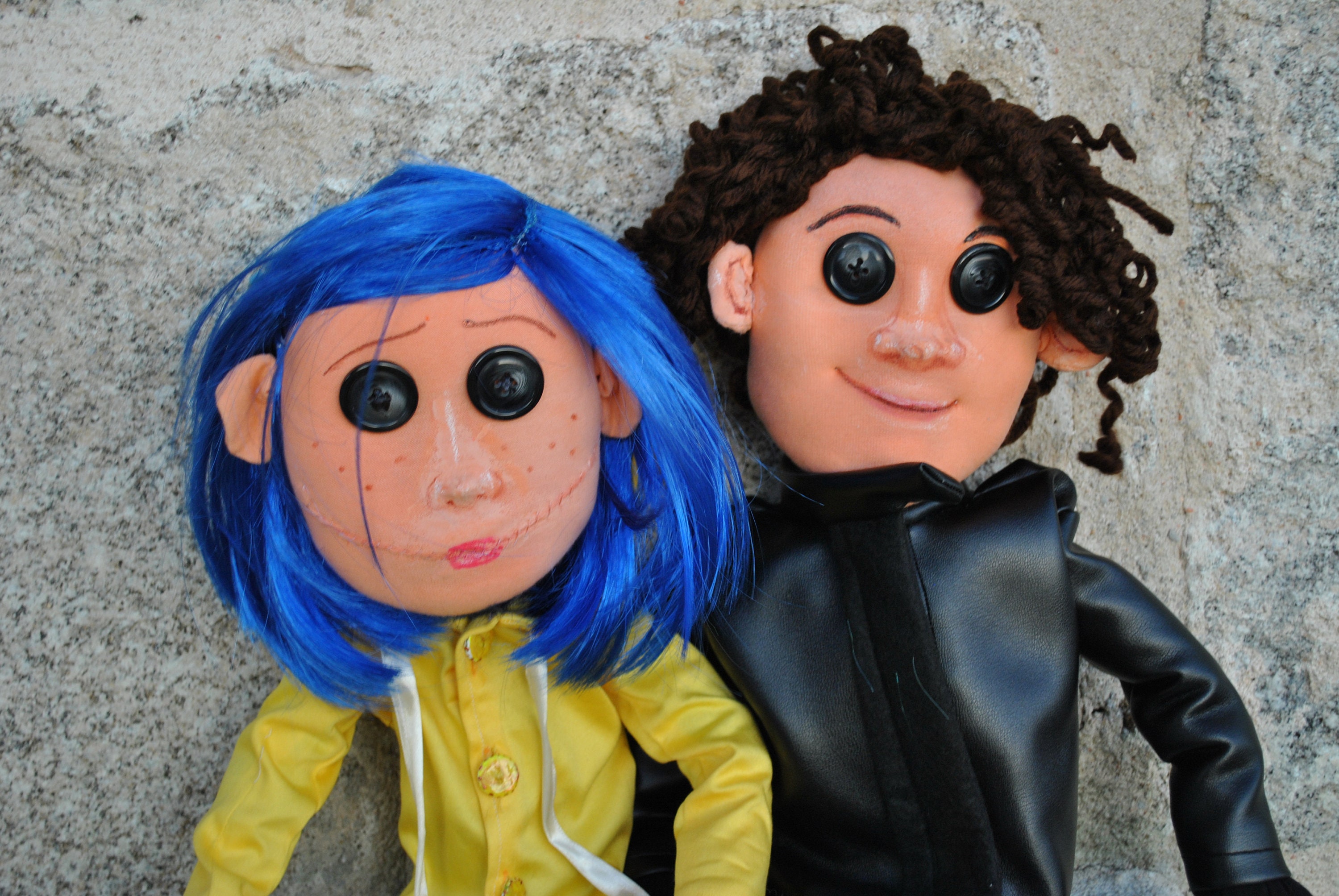 Wybie Lovat Doll Ooak Toy With Button Eyes, Coraline Jones, Cloth Doll ...