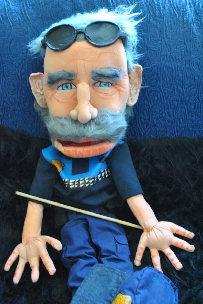 Custom Puppet Just Like You, Realistic, Created From Photos, the Mouth ...