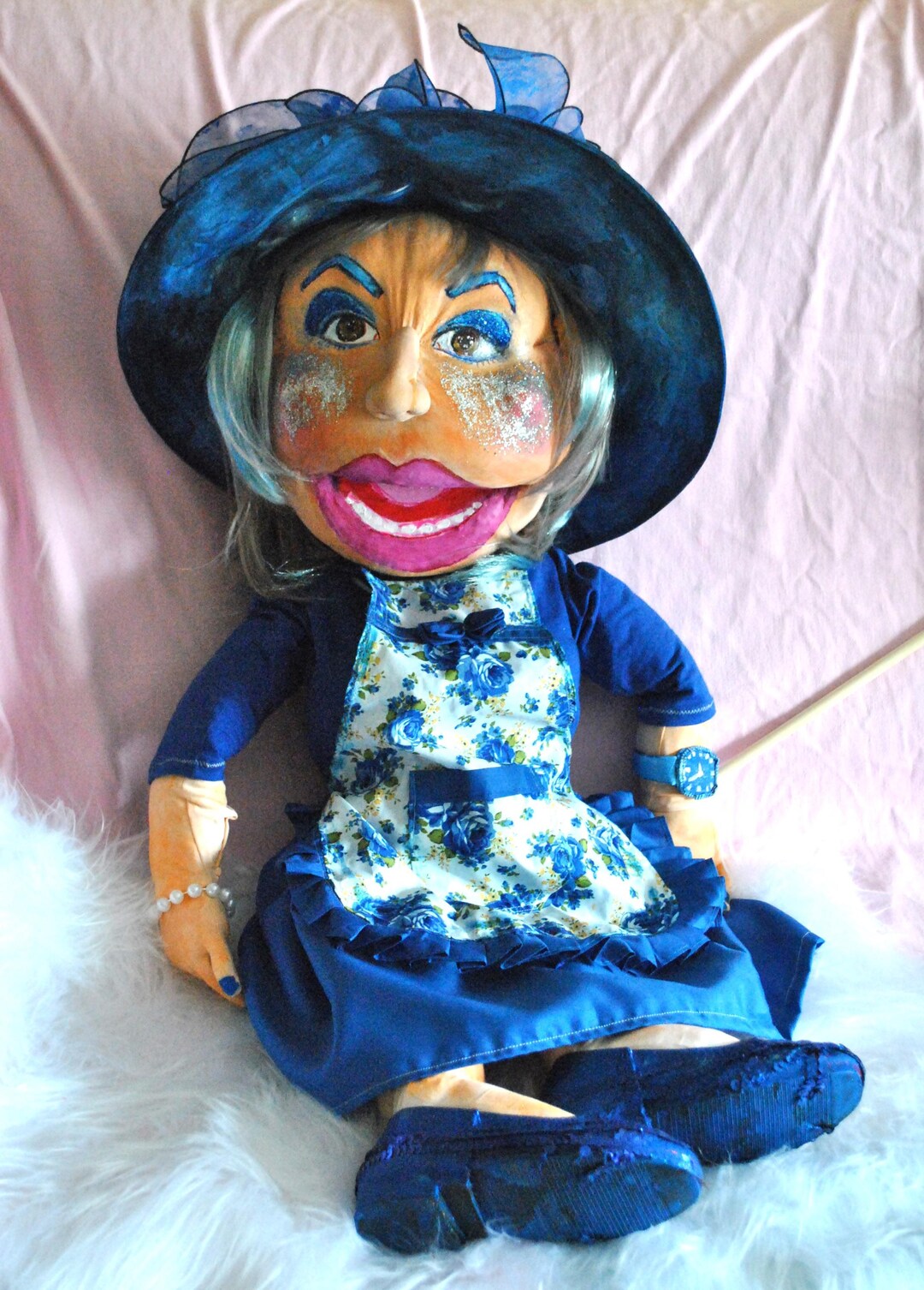 Custom Puppet Just Like You, Realistic, Created From Photos, the Mouth ...