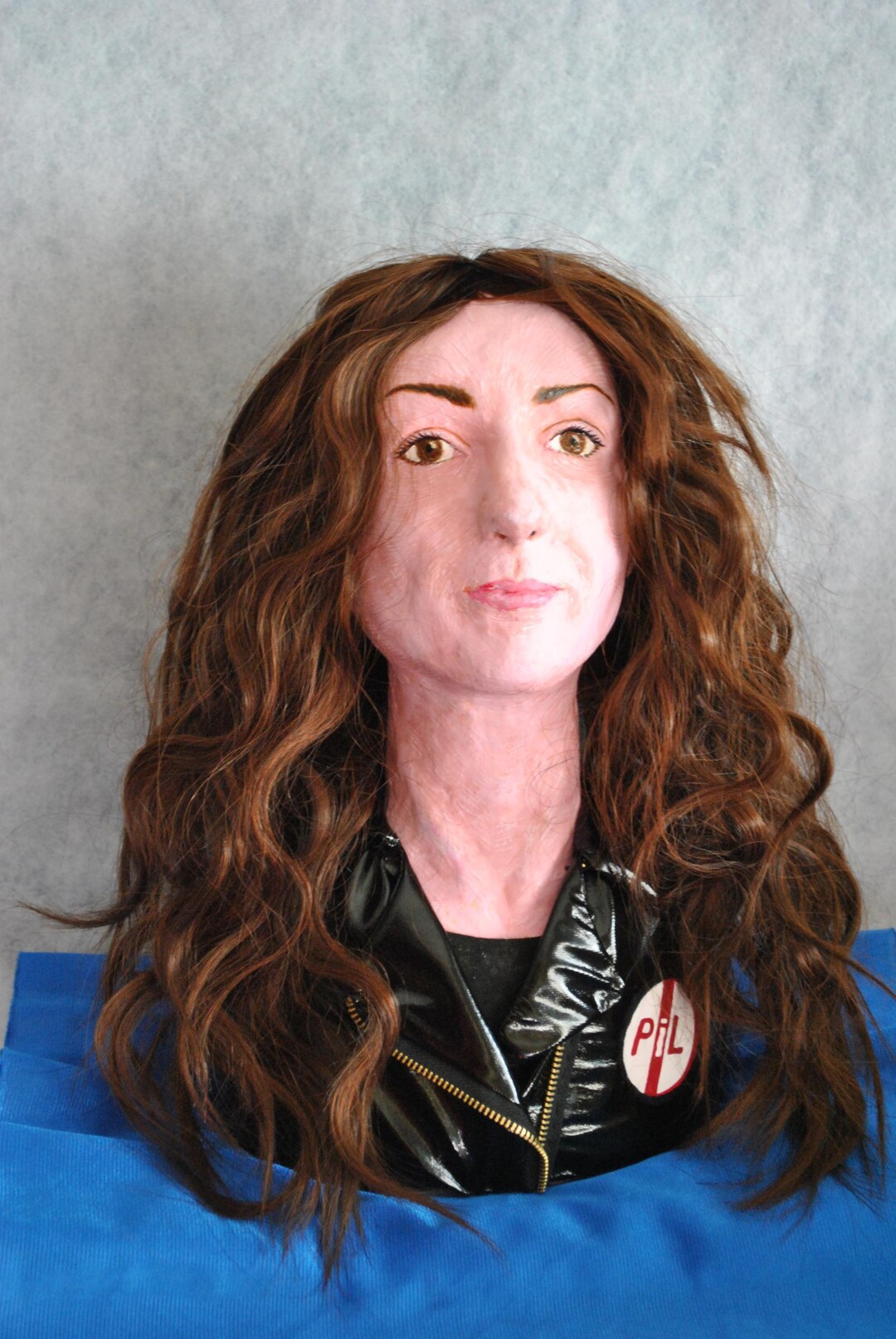Personalized Bust Created From Photos, Measuring 22 Cm, With Synthetic ...