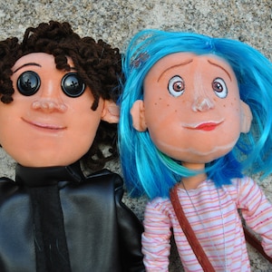 Wybie Lovat Doll Ooak Toy With Button Eyes, Coraline Jones, Cloth Doll ...