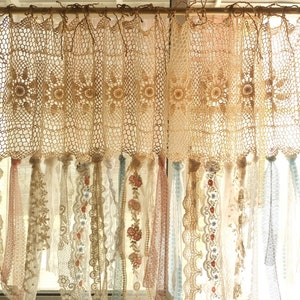 68 Romantic Backdrop Banner Curtain Rosette Handmade Romantic Window ...