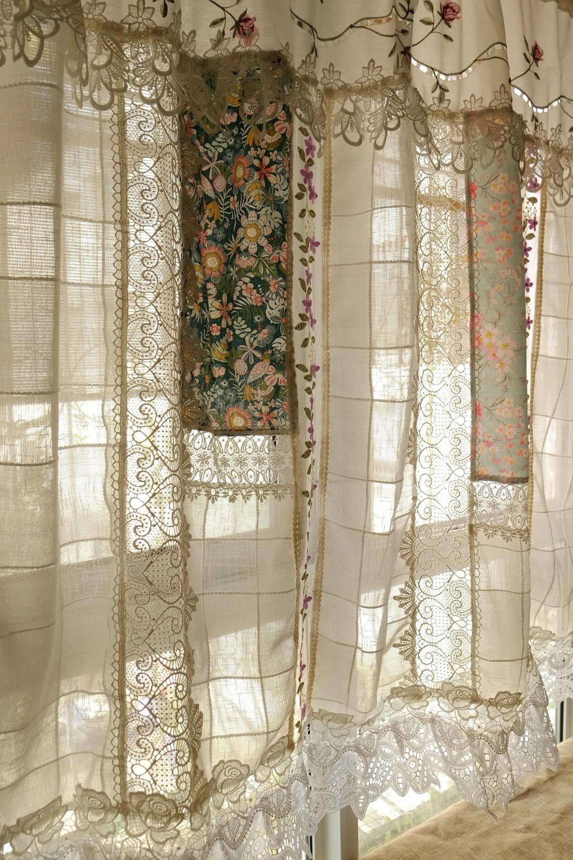 Elegant Window Decor Beautiful Mediterranean Design Chic Shabby Vintage ...