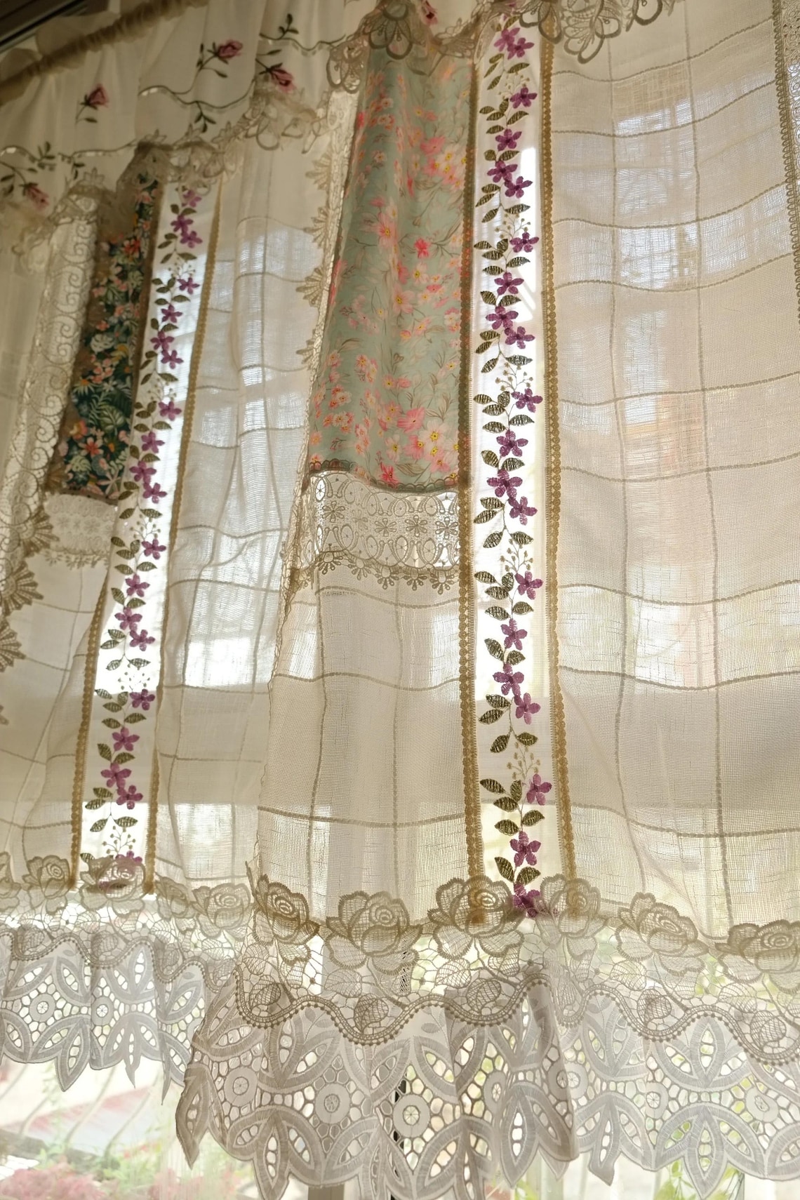Elegant Window Decor Beautiful Mediterranean Design Chic Shabby Vintage ...